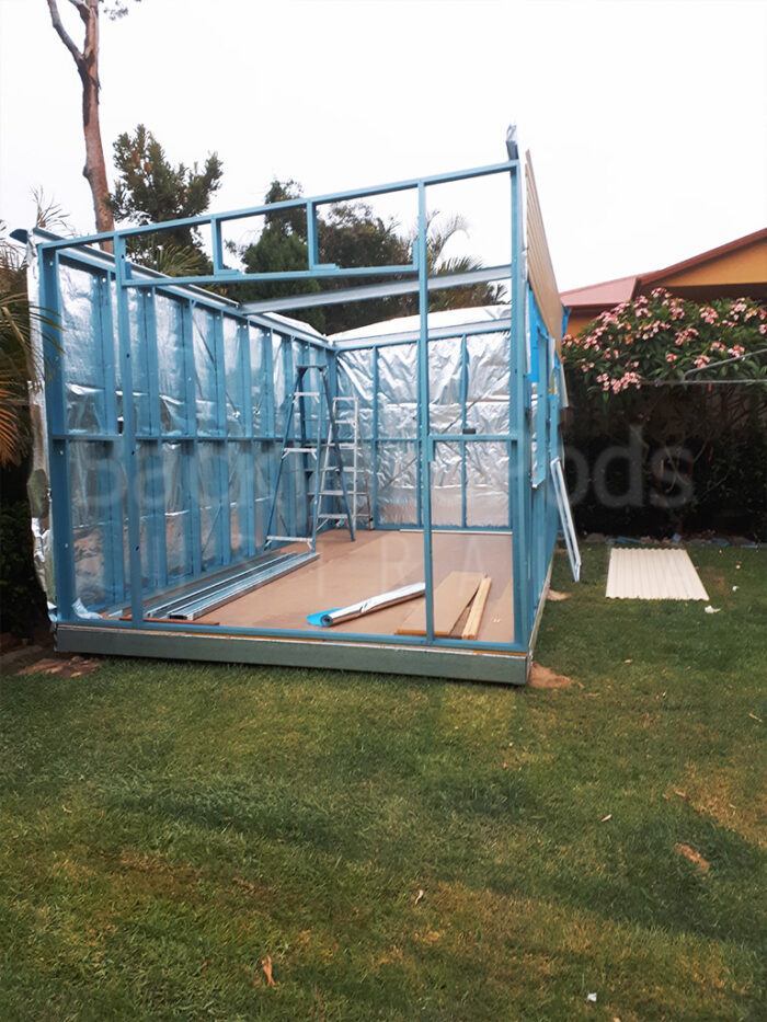 Studio pod with lining kit 3m x 6m near Doyalson, Central Coast NSW