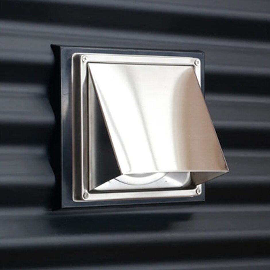 Corrugated wall mounting plate LARGE (3-span) - Backyard Pods