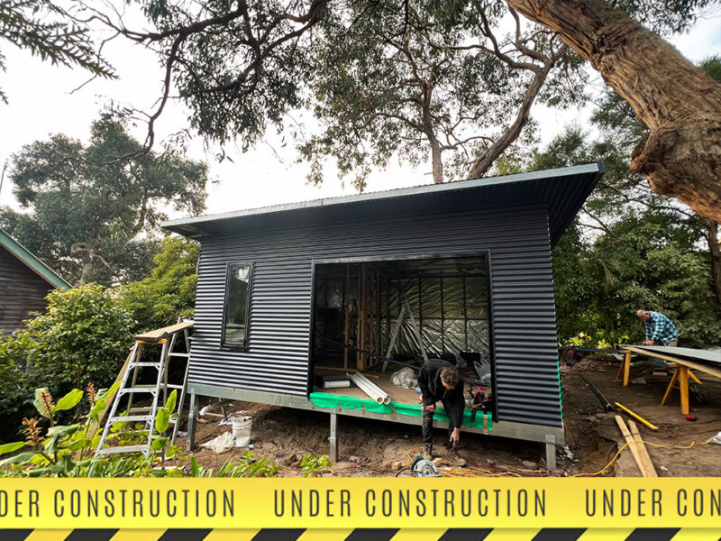 DIY guest cabin with ensuite 4.5m x 6m at Anglesea, near Geelong VIC ...