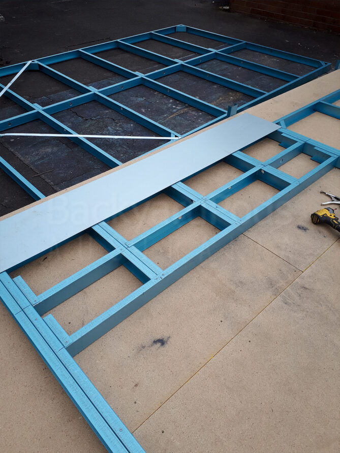 Budget-minded Backyard Pod kit 3m x 7m at Condell Park School NSW