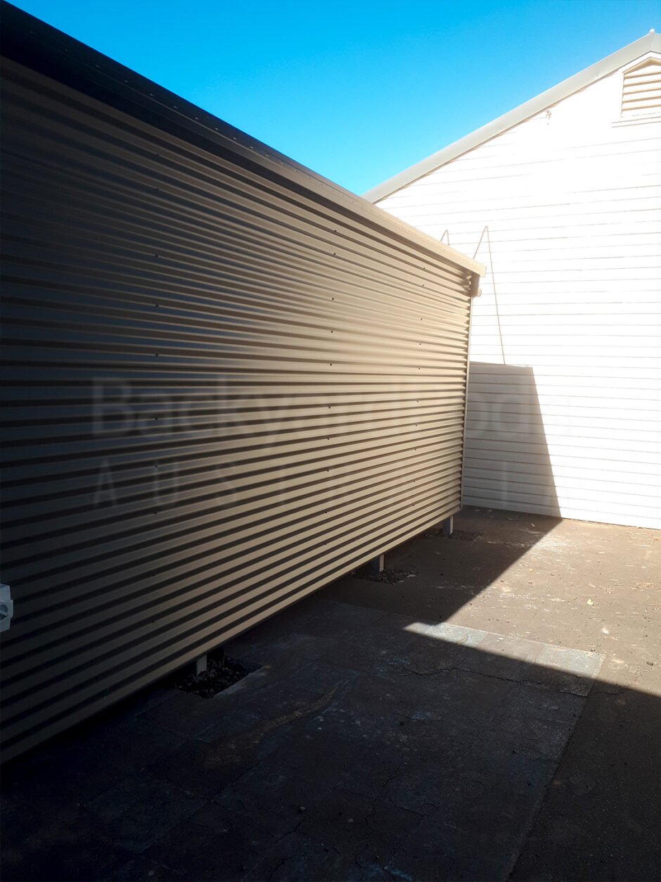 Budget-minded Backyard Pod kit 3m x 7m at Condell Park School NSW