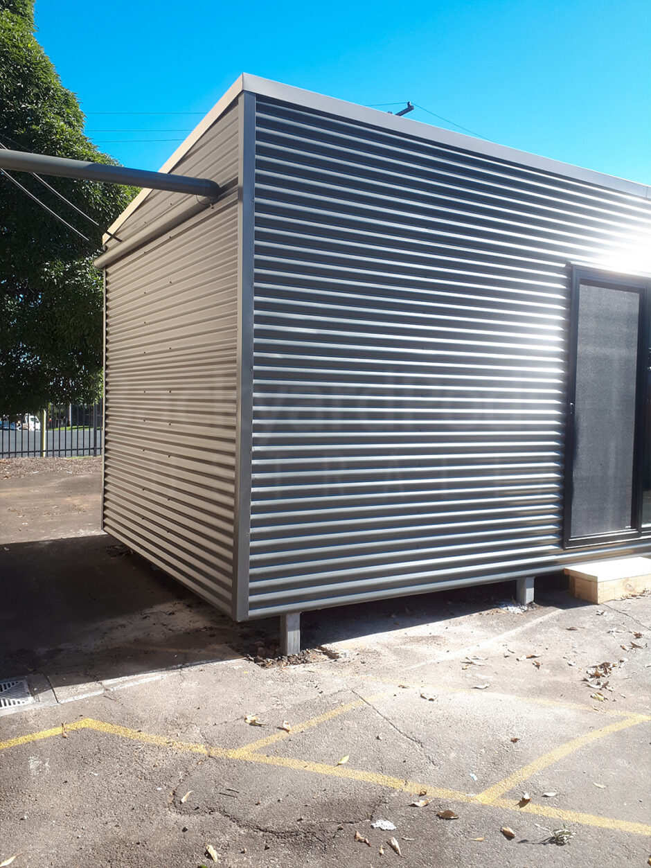 Budget-minded Backyard Pod kit 3m x 7m at Condell Park School NSW