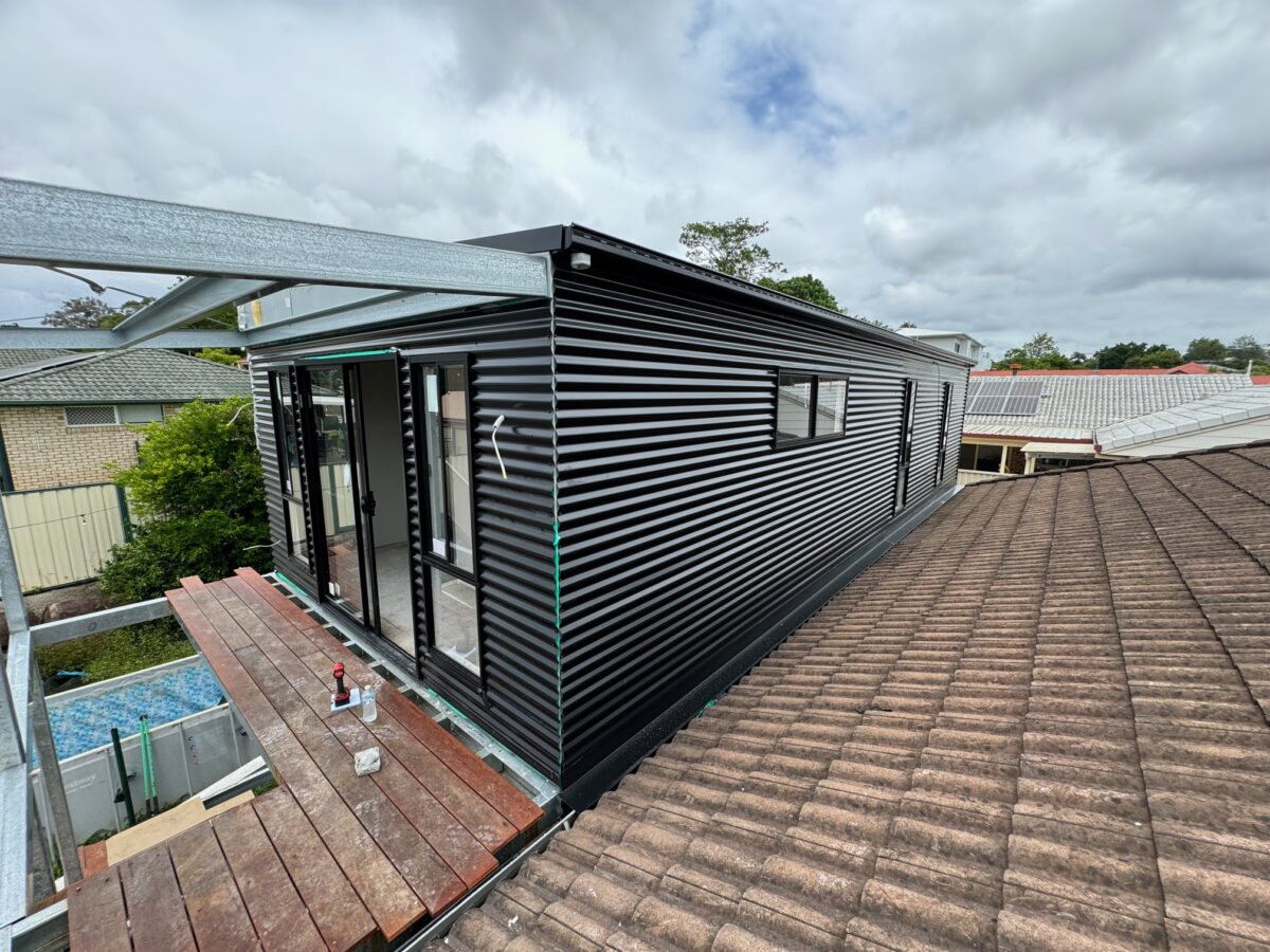 2-storey home extension 2-bedroom granny flat at Eatons Hill, Brisbane ...